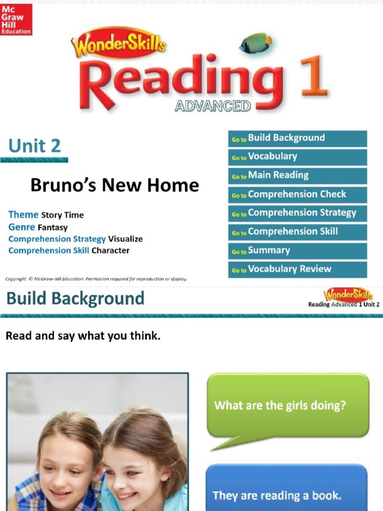 Advanced 1 Unit 2 Brunos New Home | PDF