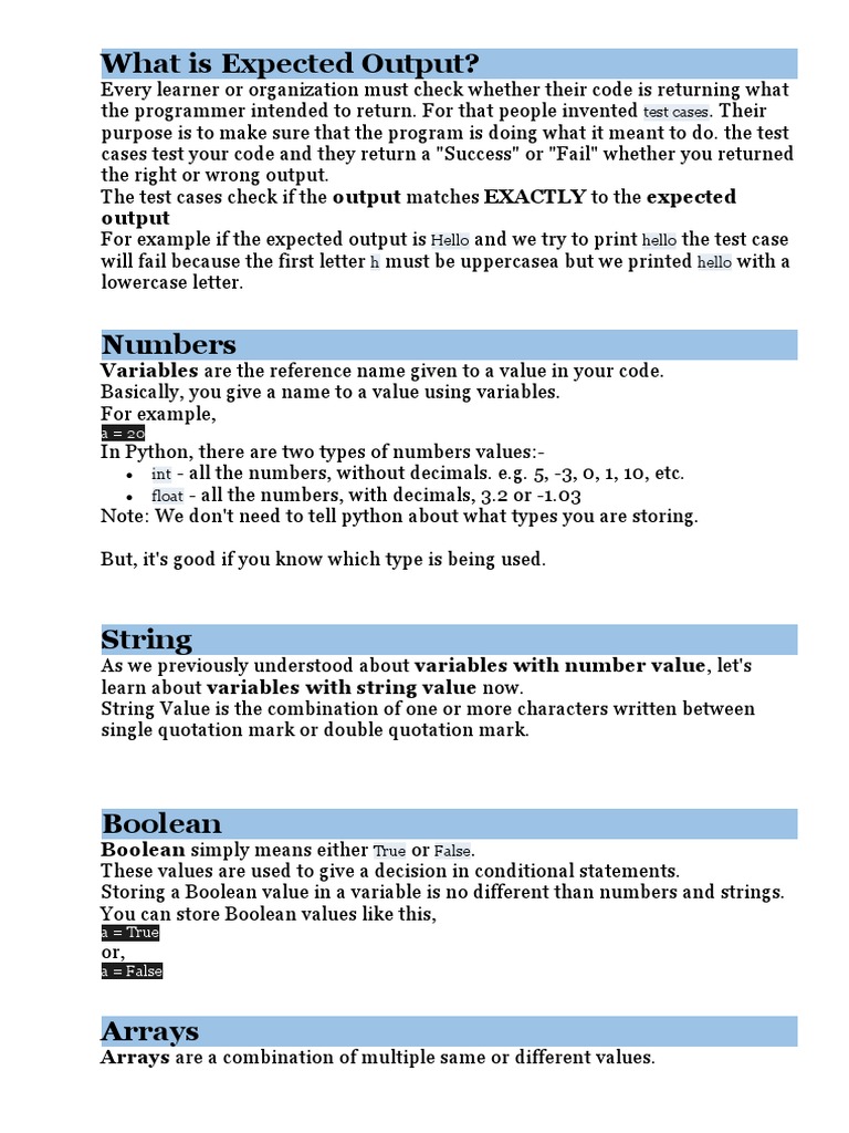 Python Notes | PDF | Object Oriented Programming | Class (Computer ... Python Notes | PDF | Object Oriented Programming | Class (Computer ...