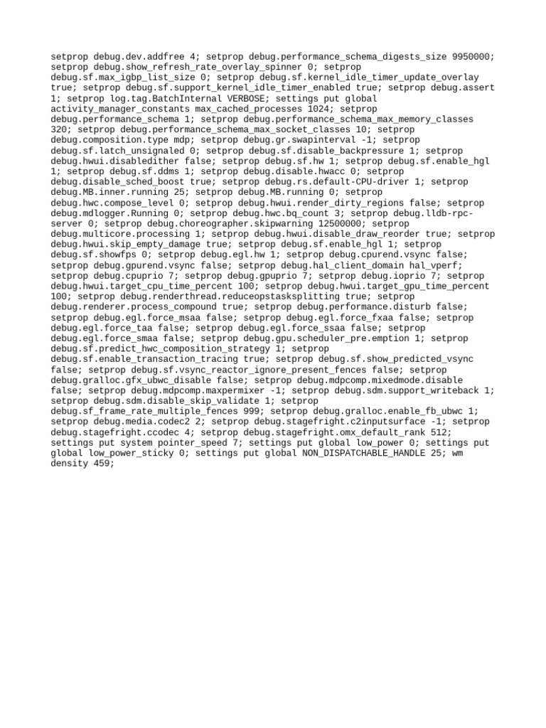 Setprop Stable Max - 400 | PDF