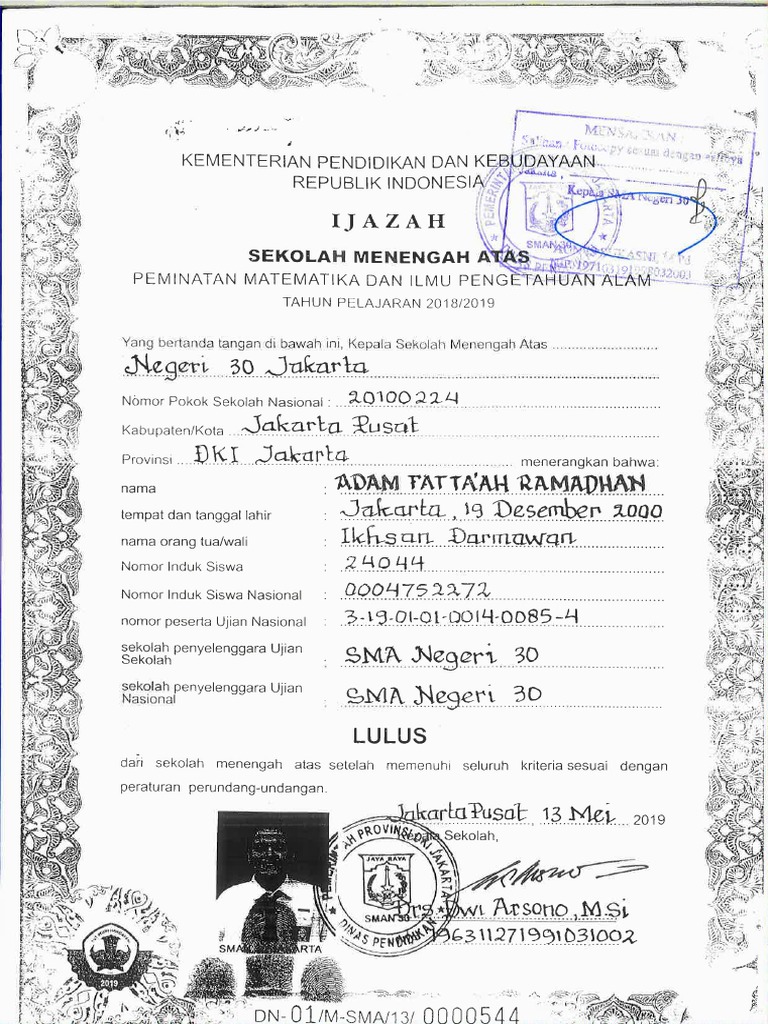 7.FC Ijazah | PDF
