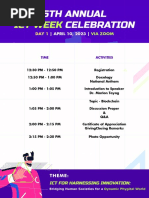 Workshop Seminar Program Flow | PDF | Home & Garden | Art