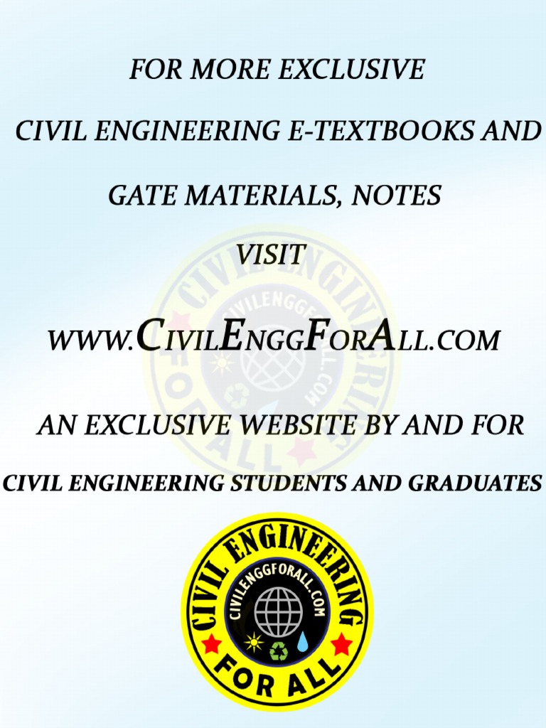 (Gate Ies Psu) Ies Master Highway Engineering Study Material For Gate ...