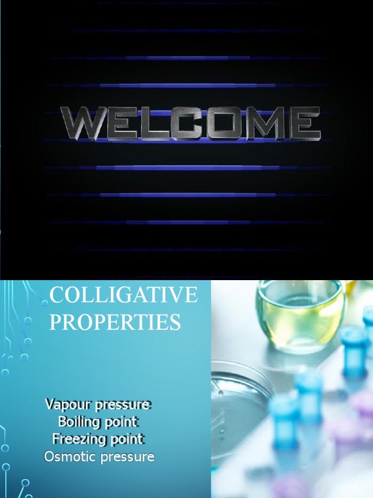 Colligative Property | PDF