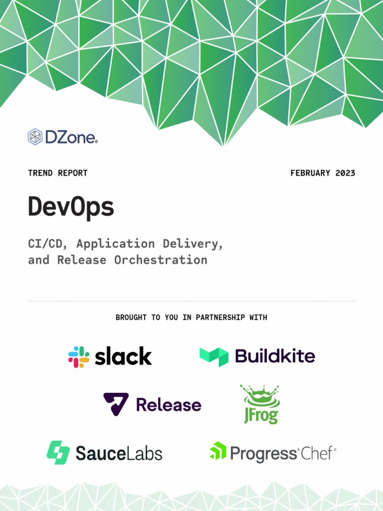 Dzone Tr Devops 2023 Pdf Automation Unit Testing