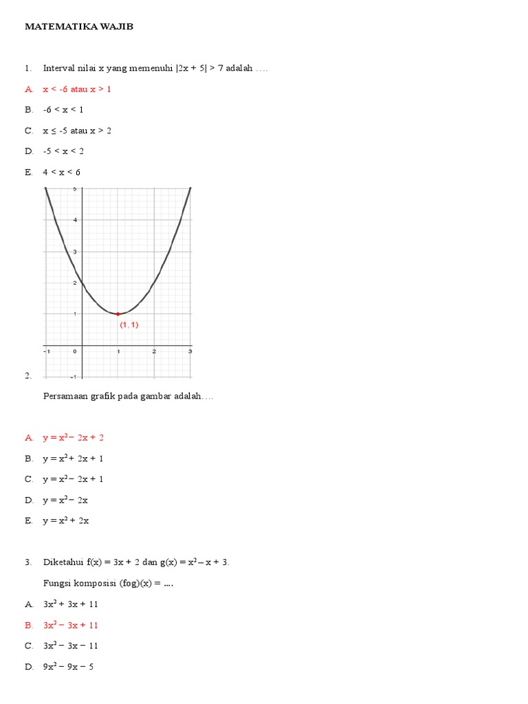 MTK Wajib Banget Gaktuh | PDF | Metode & Bahan Ajar