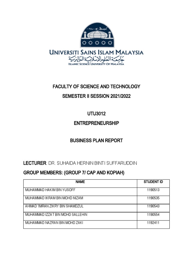 Format - Business Plan Report | Download Free PDF | Marketing | Expense