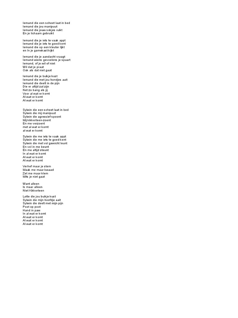 Lied Sylwin | PDF