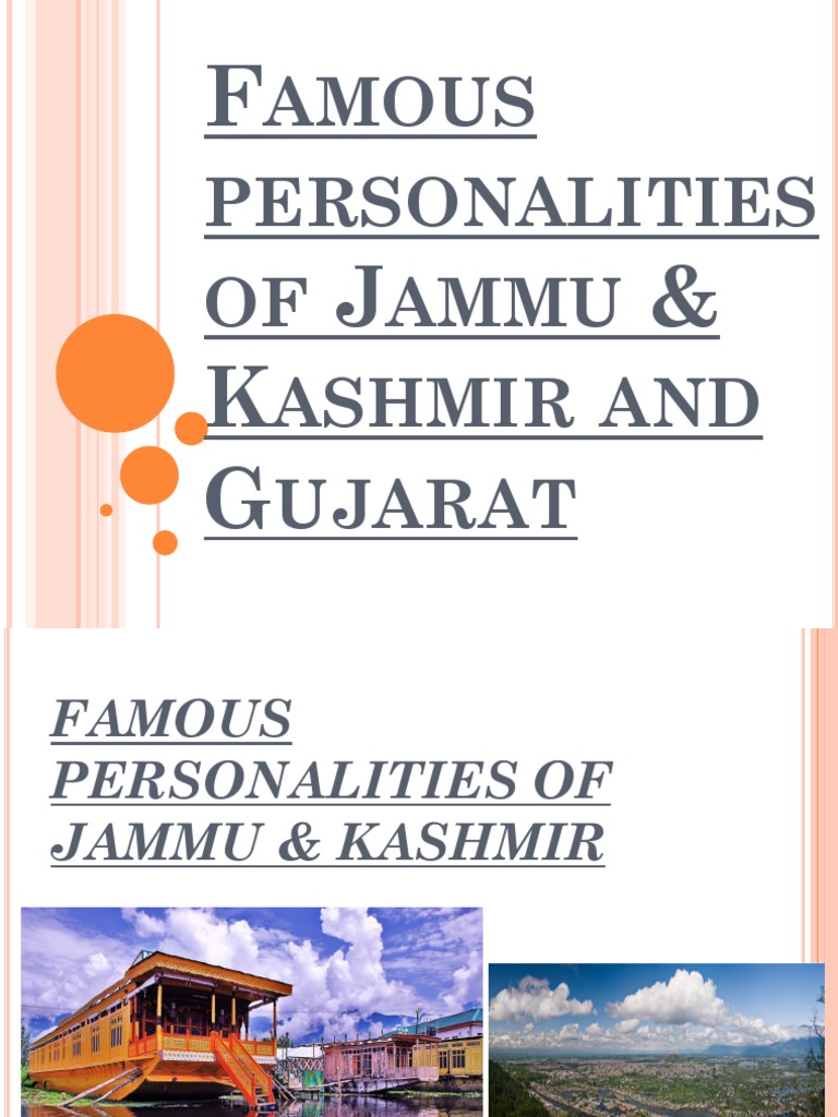 Famous Personalities | PDF