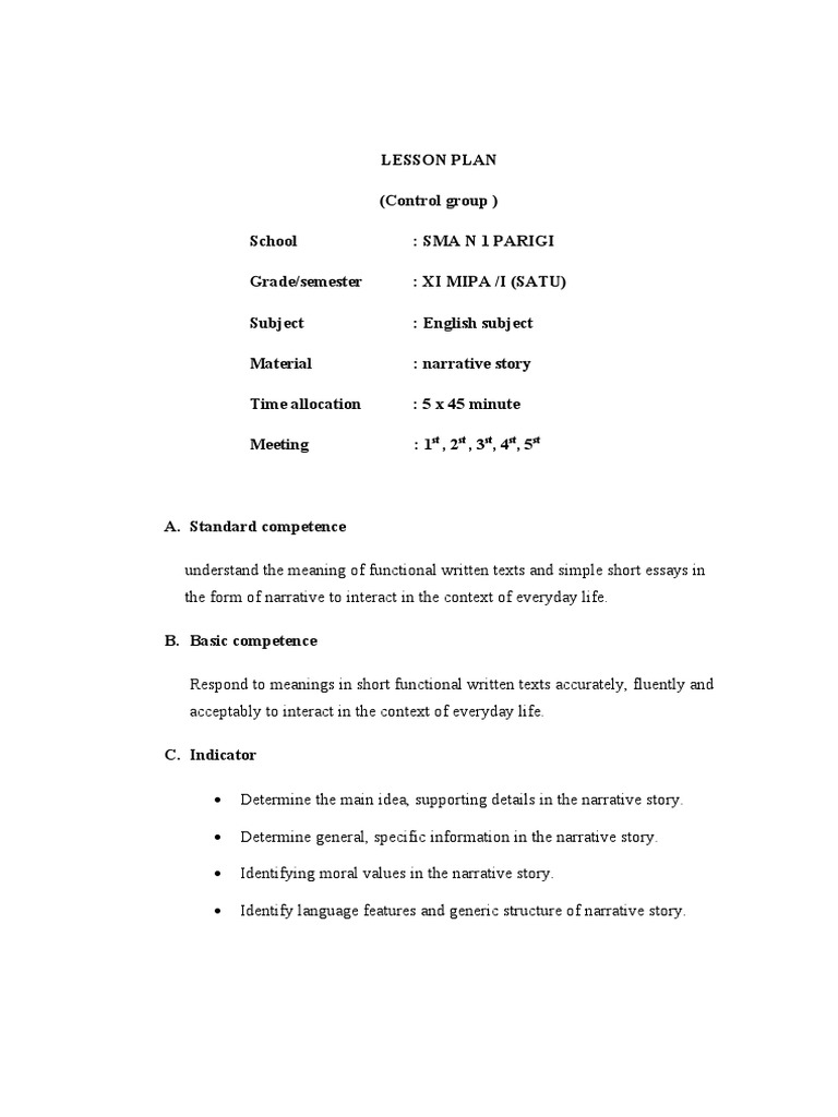 Lesson Plan Control Class 05 | PDF | Cinderella | Narrative