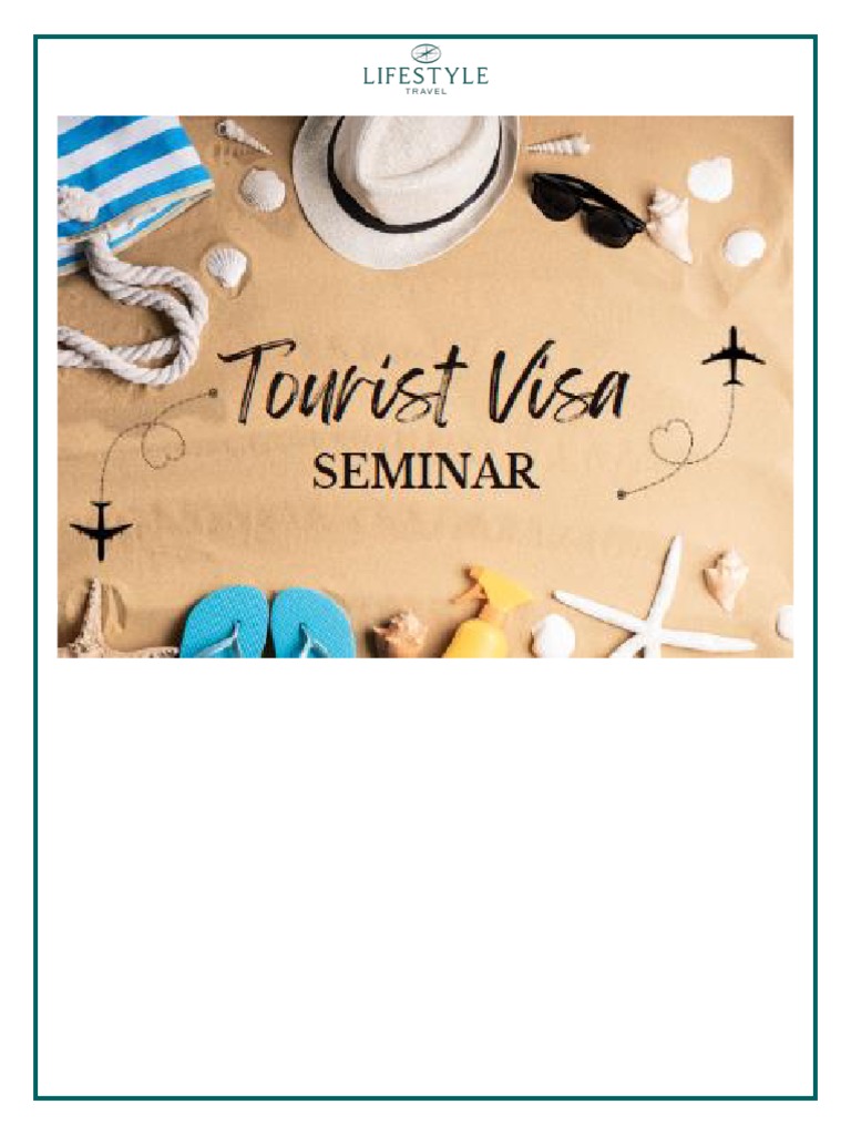 Tourism Visa Seminar - FINAL | PDF