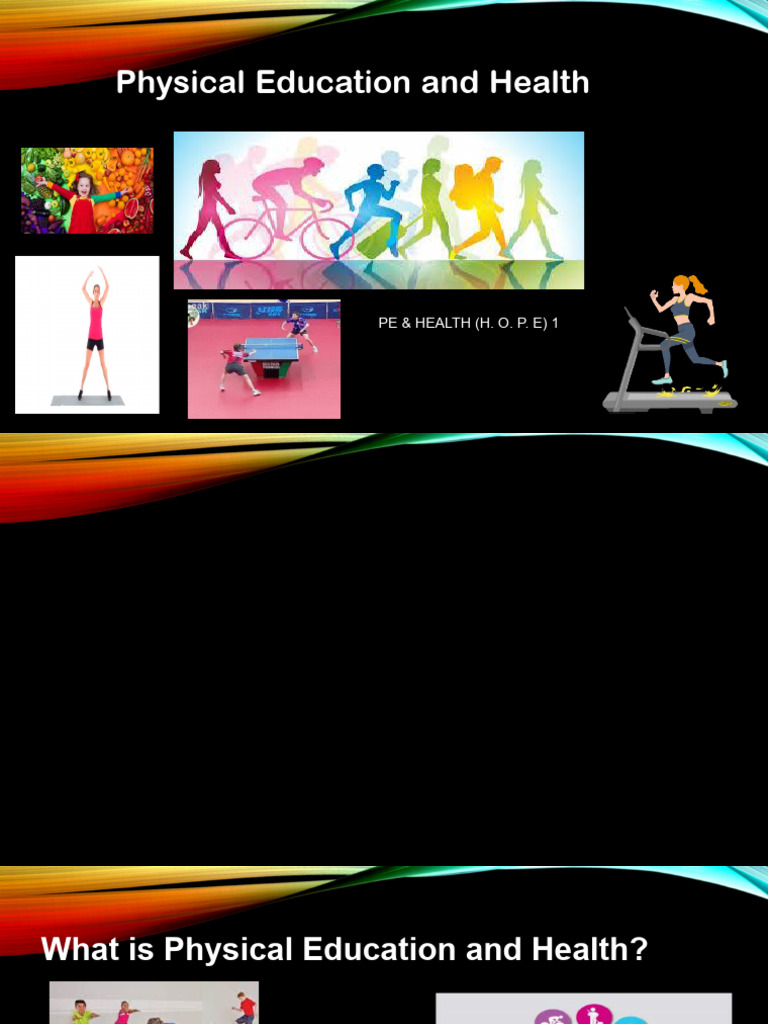 Week 1-2ppt Types of Physical Activity | PDF | Aerobic Exercise ...