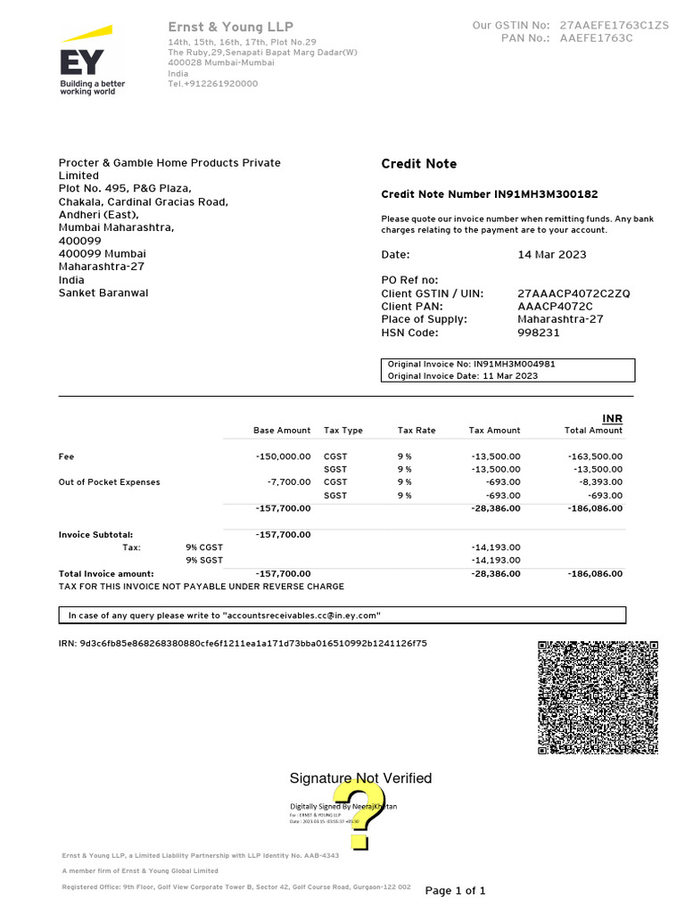 Credit Memo - MH3M300182 | PDF | Business | Government Finances