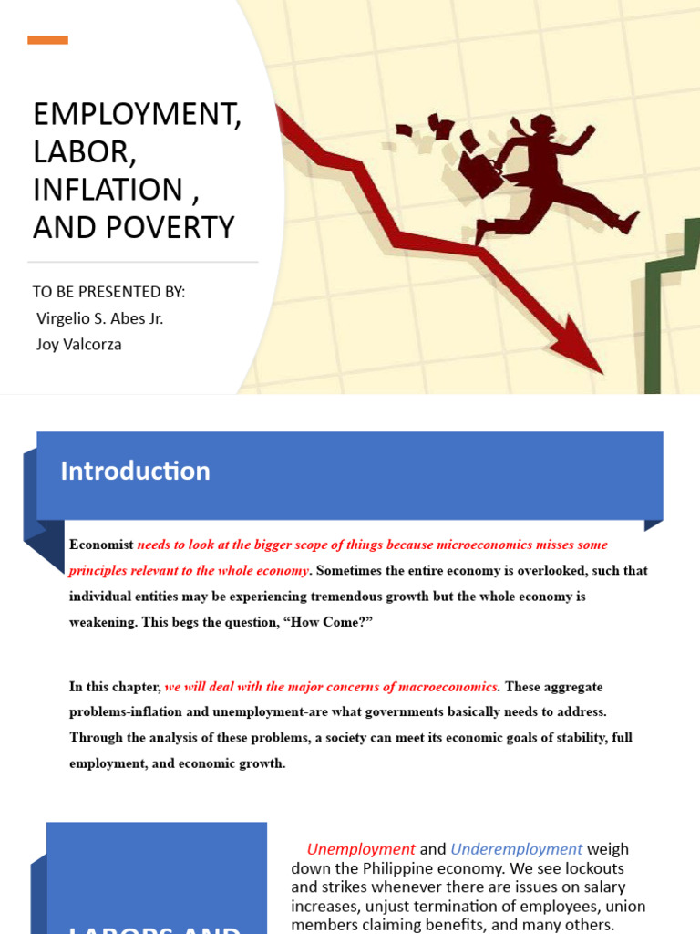 Employment, Labor, Inflation, and Poverty | PDF | Inflation | Consumer ...