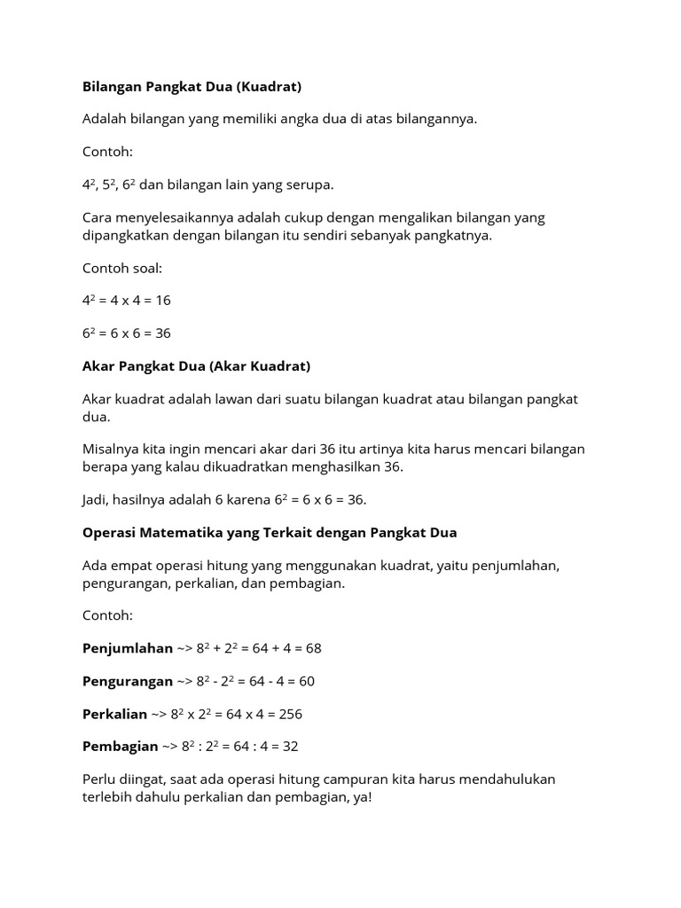 4 - Bilangan Pangkat Dua | PDF | Komputer