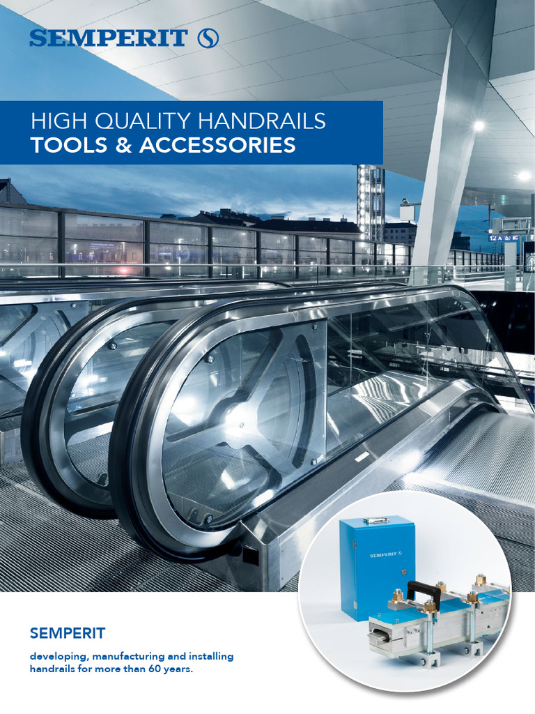 Semperit Handrail Tool Accessoires Catalogue | PDF | Mains Electricity ...