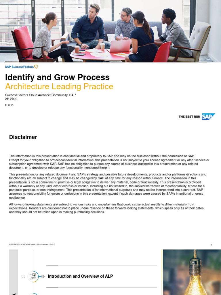 SAP SuccessFactors Implementation Guide | PDF | Mentorship | Employment
