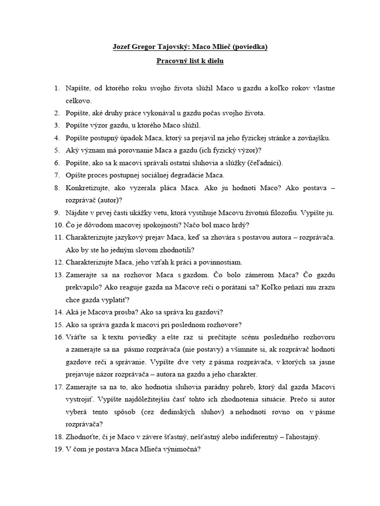 PL Maco Mlieč | PDF