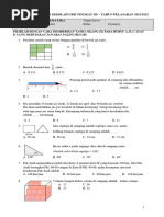 Soal US Matematika Kelas 6 2023 | PDF | Metode & Bahan Ajar