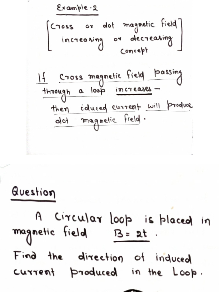 Faraday's Law and Lenz's Law | PDF