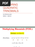 Diamond Method of Factoring | PDF | Factorization | Numerical Analysis