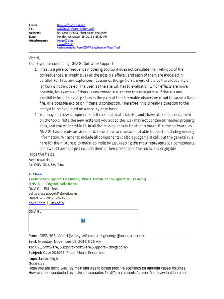 Phast Model Inquiry Response | PDF | Communication | Information Technology
