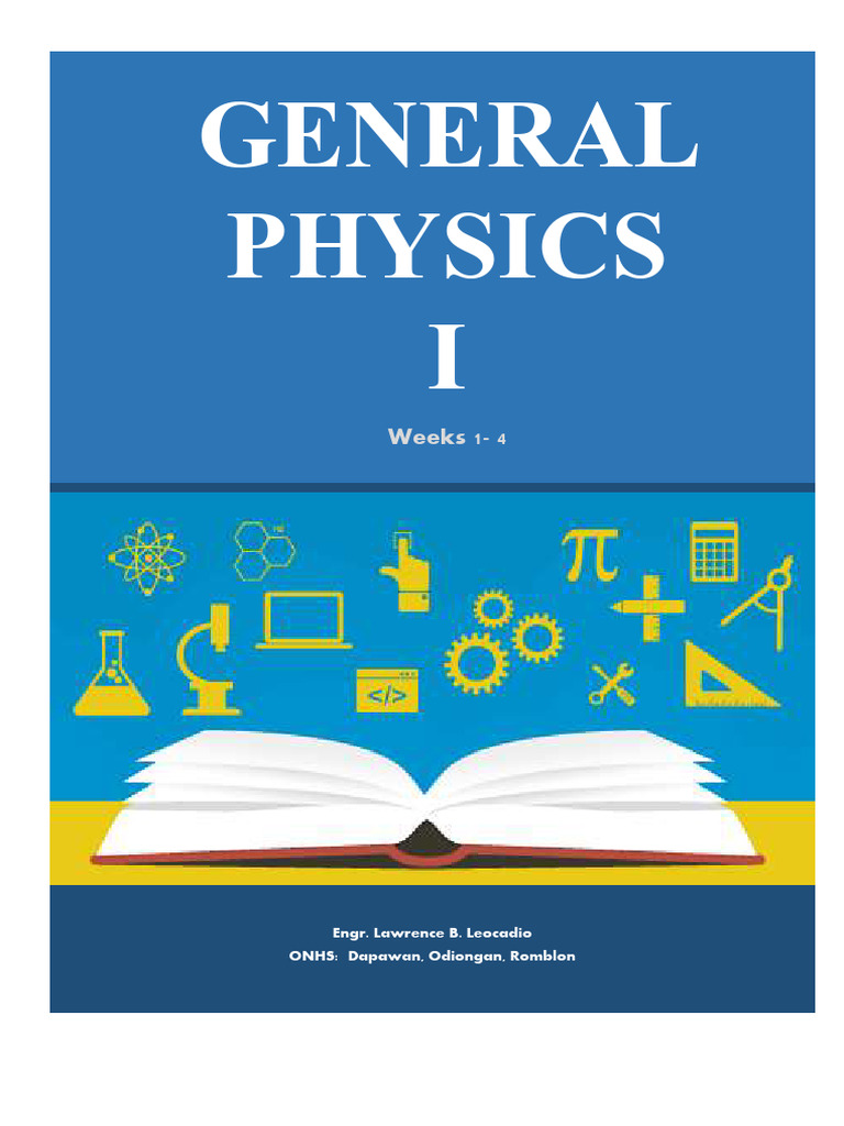 Physics Module Q1 W1 4 | PDF | Velocity | Acceleration