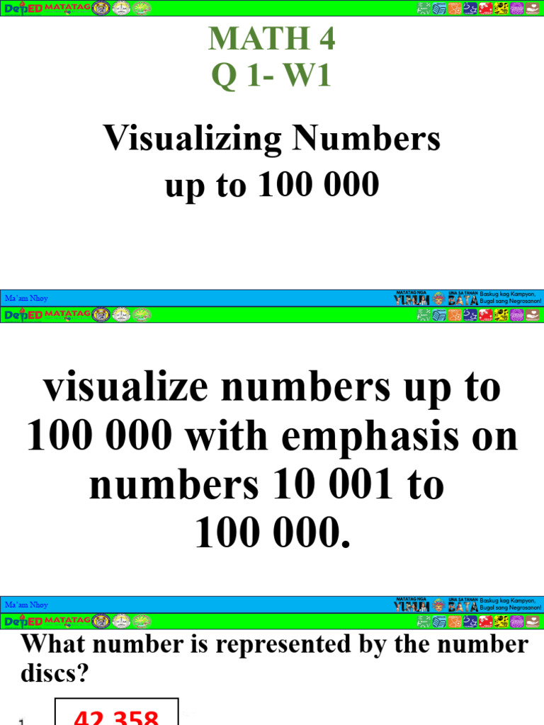 Math Q1 - W1 | PDF | Systems Science | Mathematics