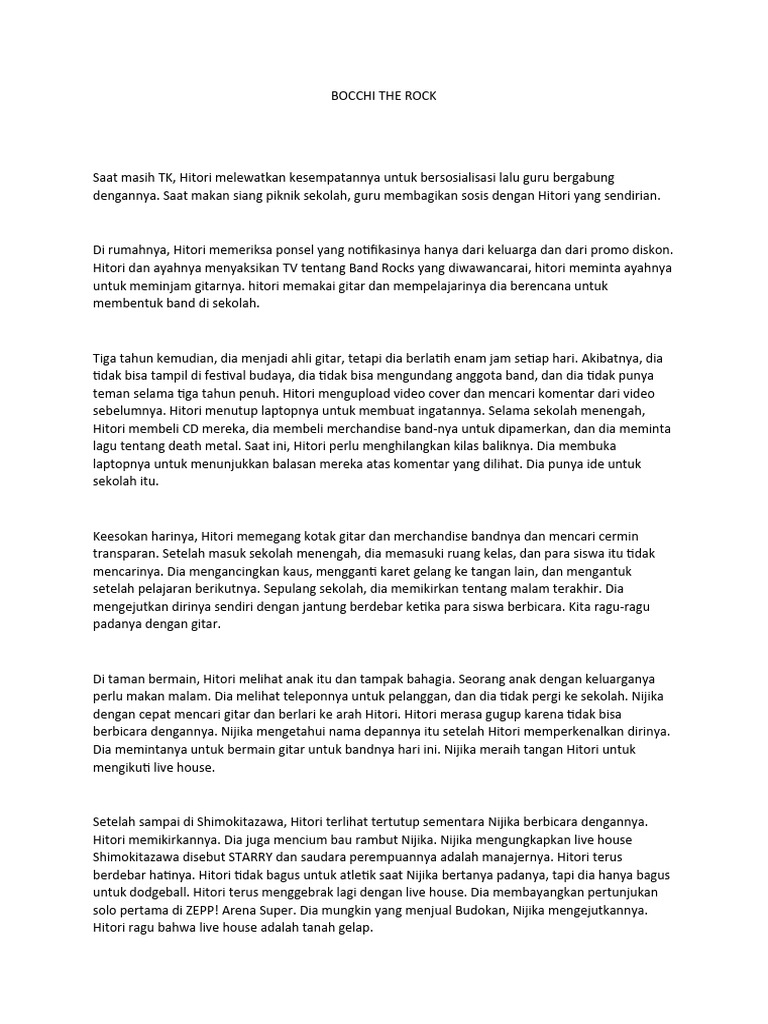 Bocchi The Rock | PDF