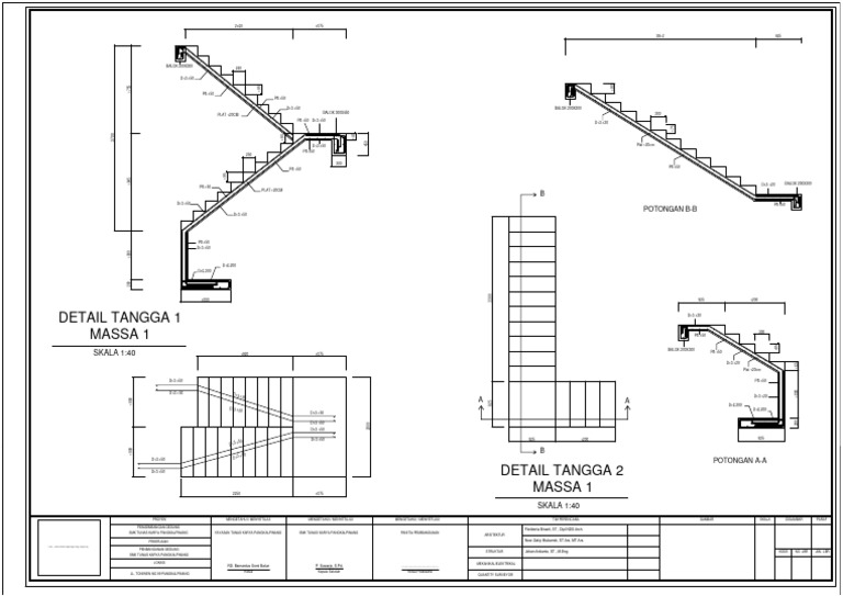 Detail Tangga Rumah | PDF