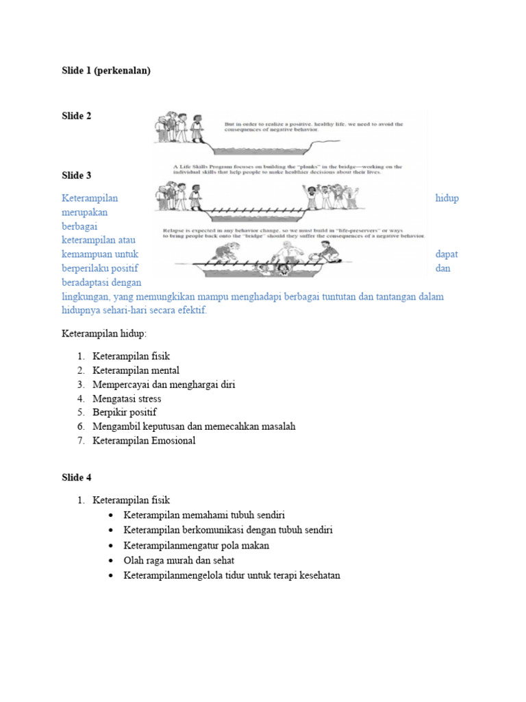 Keterampilan Hidup untuk Anak SD | PDF