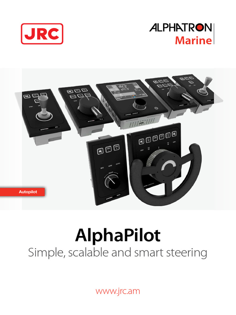 142-PilotSea AM AlphaPilot MFM - Brochure 11-12-2018 | PDF | Rudder | Feedback