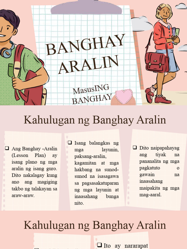Banghay Aralin | PDF