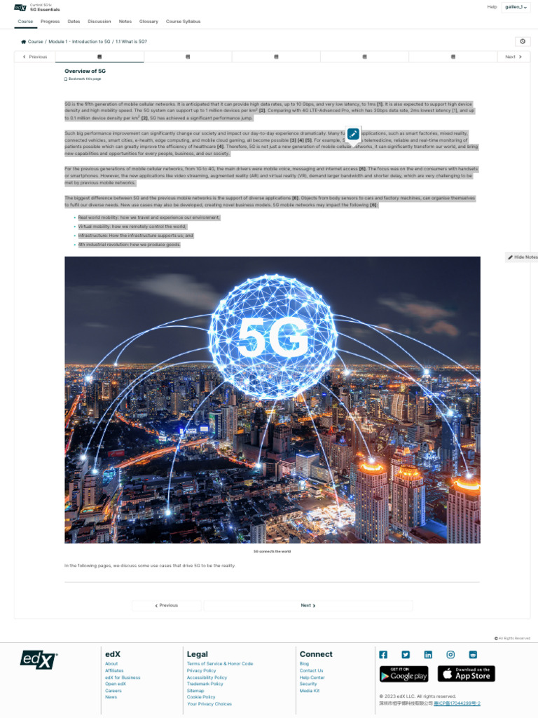 5G Essentials Course Overview | PDF | Augmented Reality | 4 G
