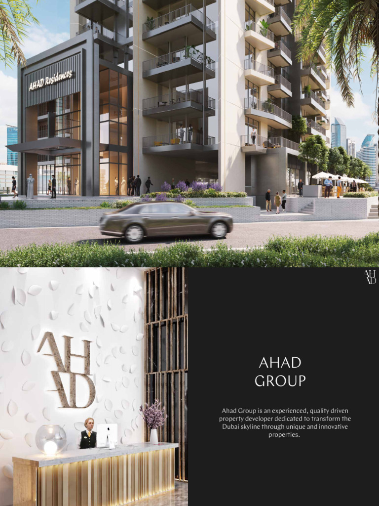 Ahad Residences Brochure | PDF | Dubai | Buildings And Structures