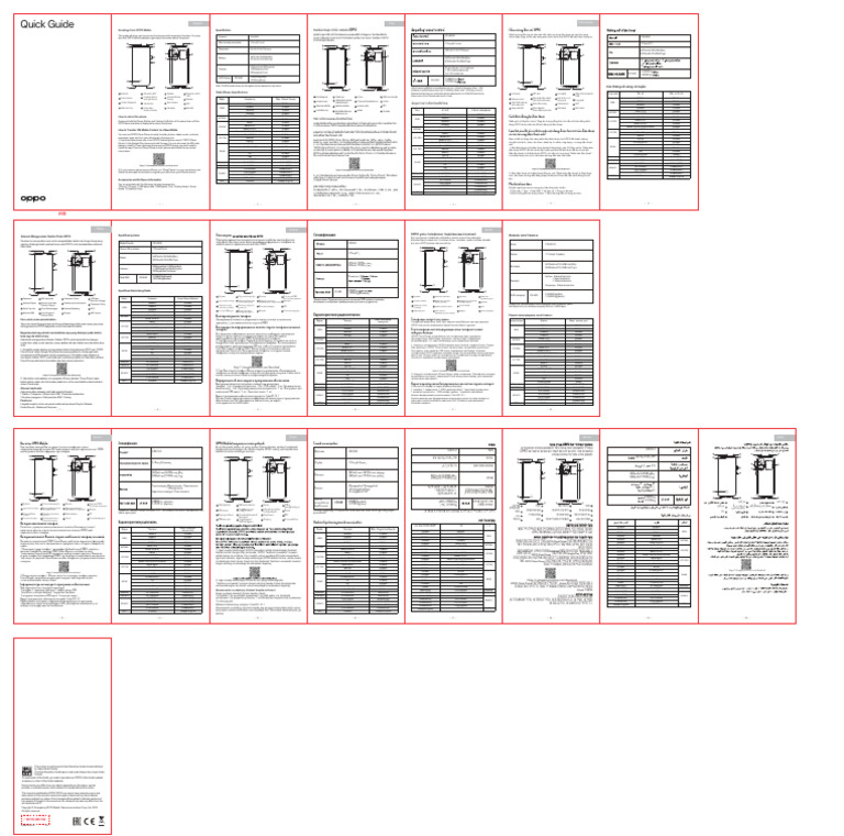 Oppo Reno10 5G CPH2531 Quick Guide | PDF