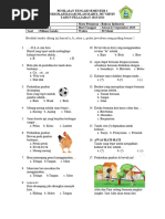 Soal Sumatif Tengah Semester 1 Kelas 1 Mapel Bahasa Inggris Dan Kunci Jawabannya | PDF