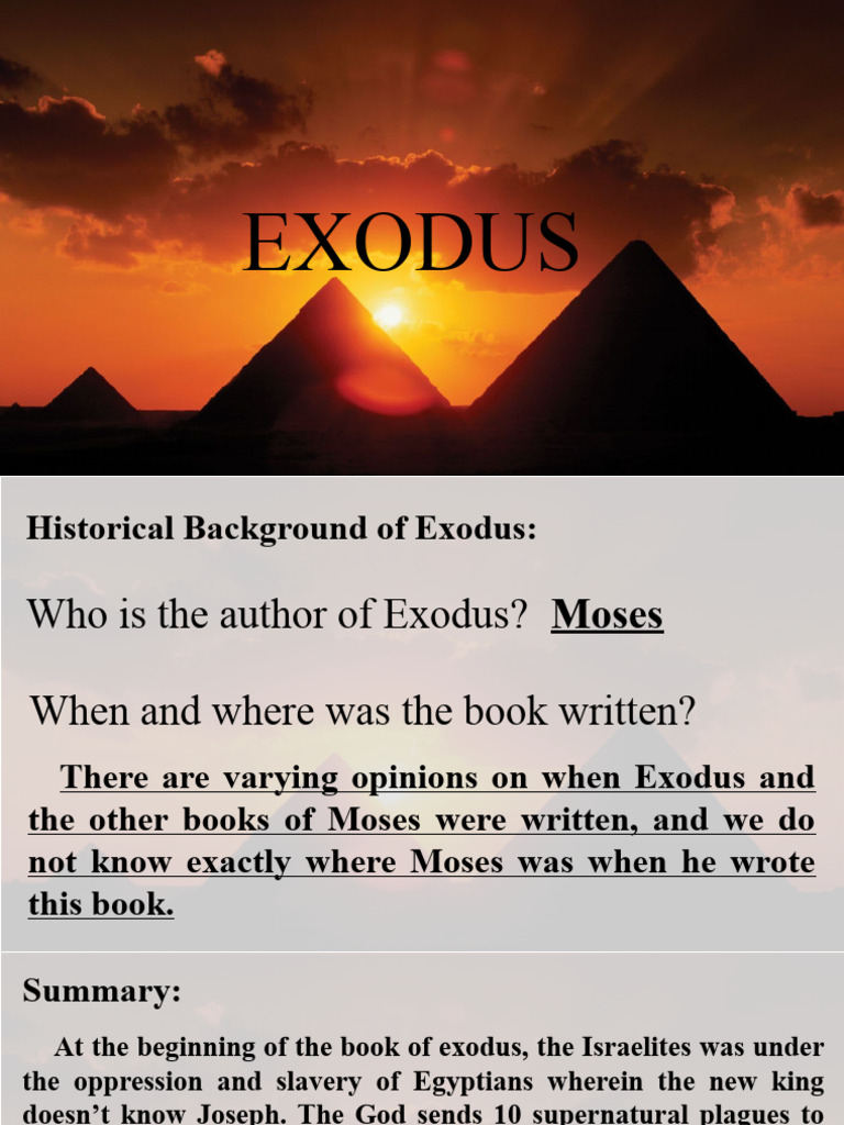 Exodus | PDF