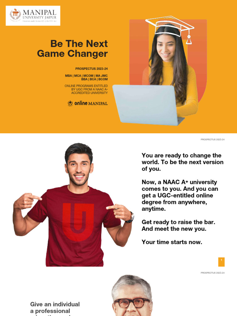 Manipal University Online - Prospectus | PDF | Computer Programming | Enterprise Resource Planning