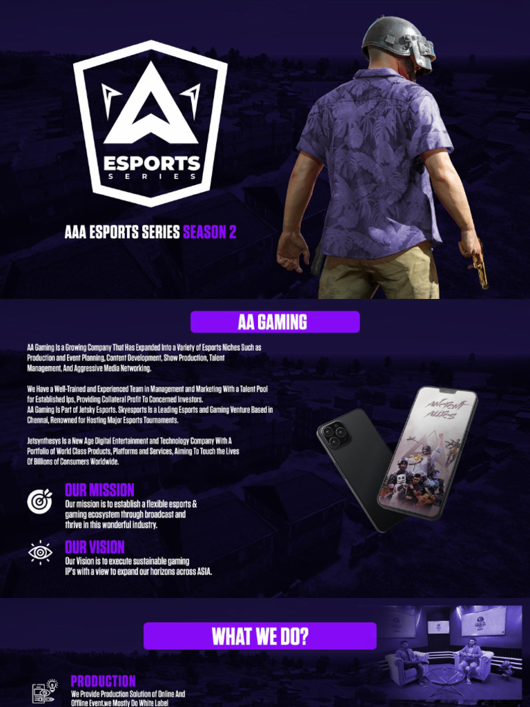 Aaa Esports Series Season 2 Bgmi | PDF