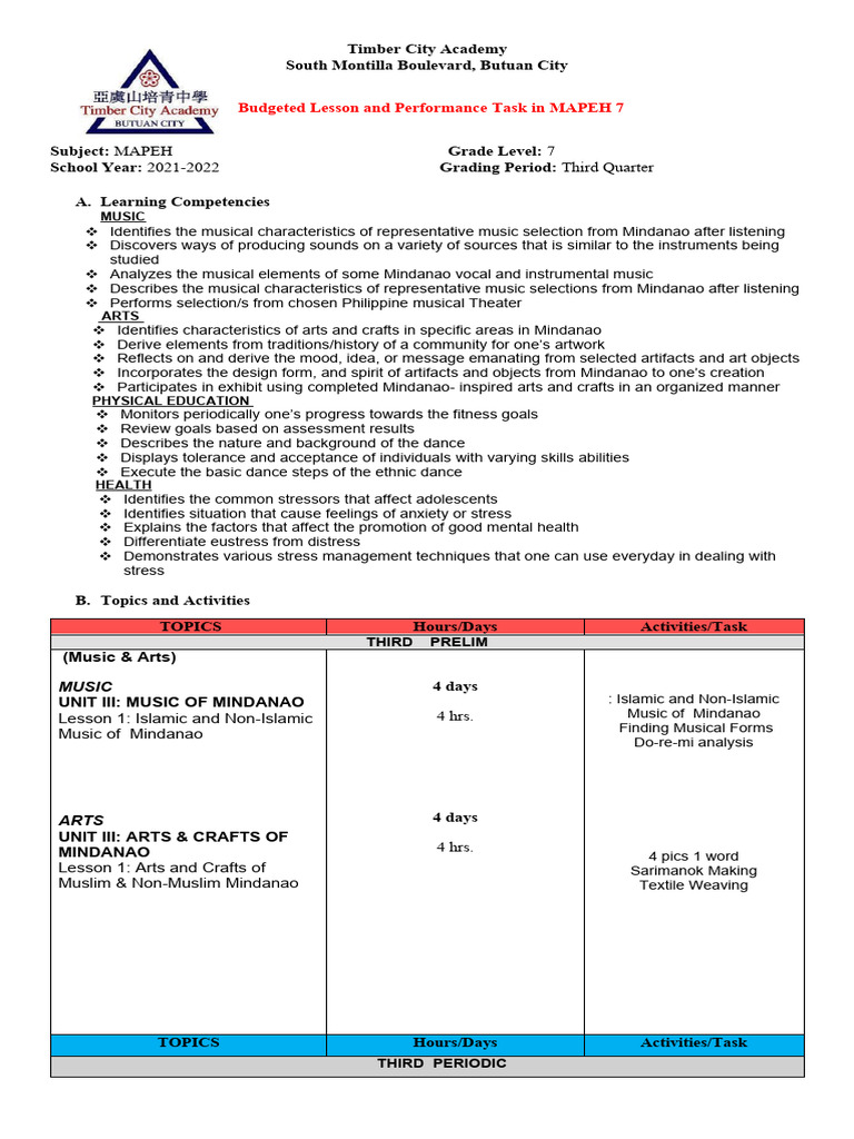 Third Grading 7 Pdf Stress Biology Psychological Concepts