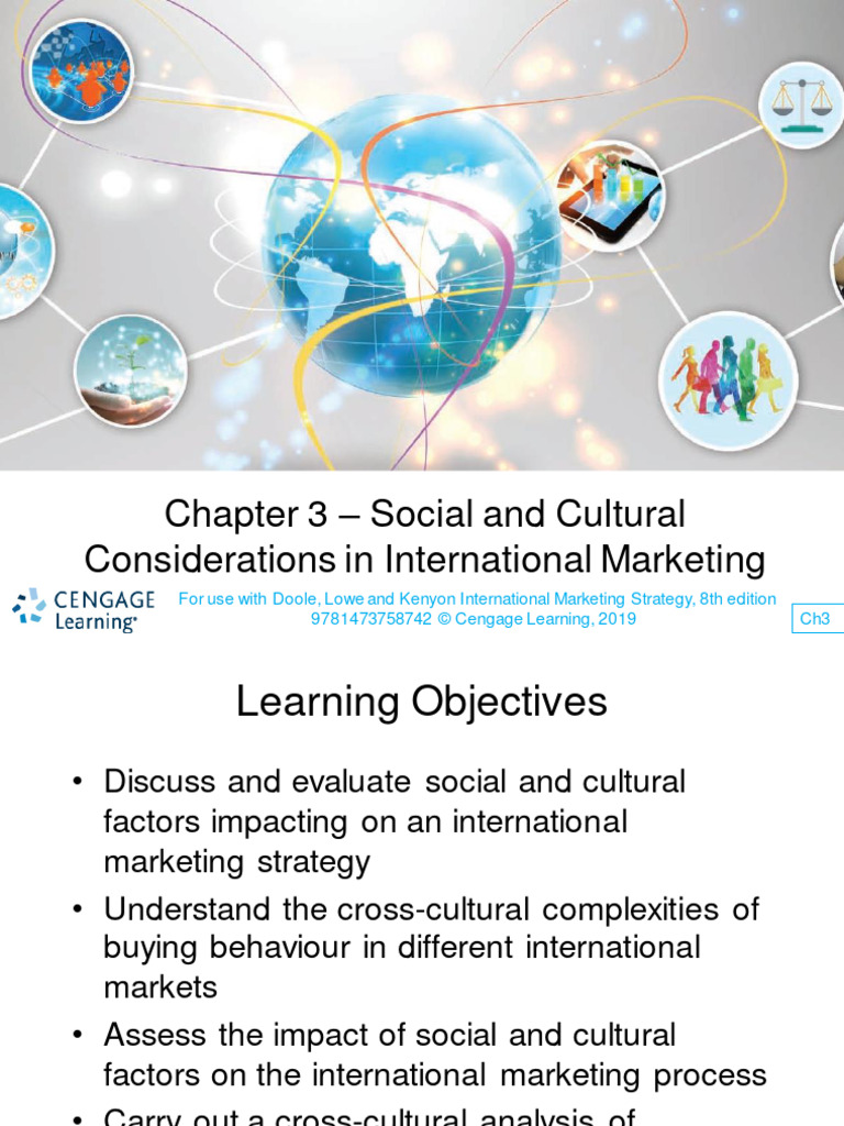 Chapter 3 - Social and Cultural Considerations in International ...