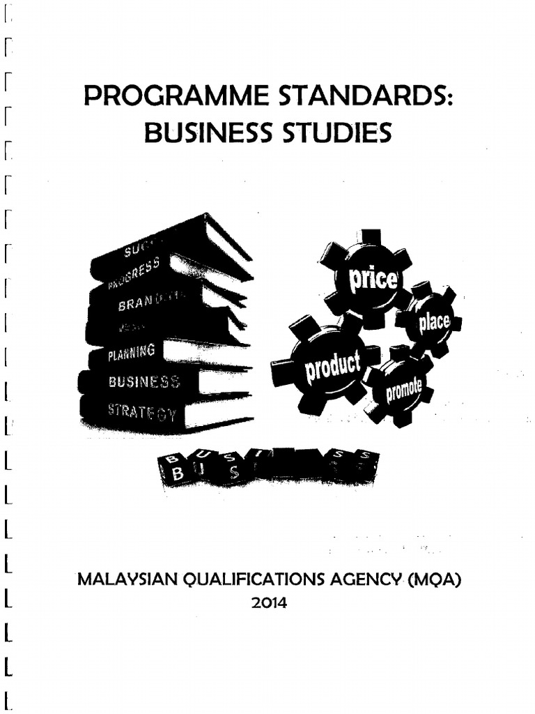 Programme Standard Mqa | PDF