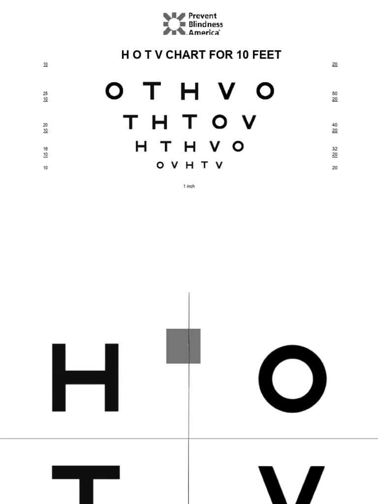Eye Chart Template 01 | PDF