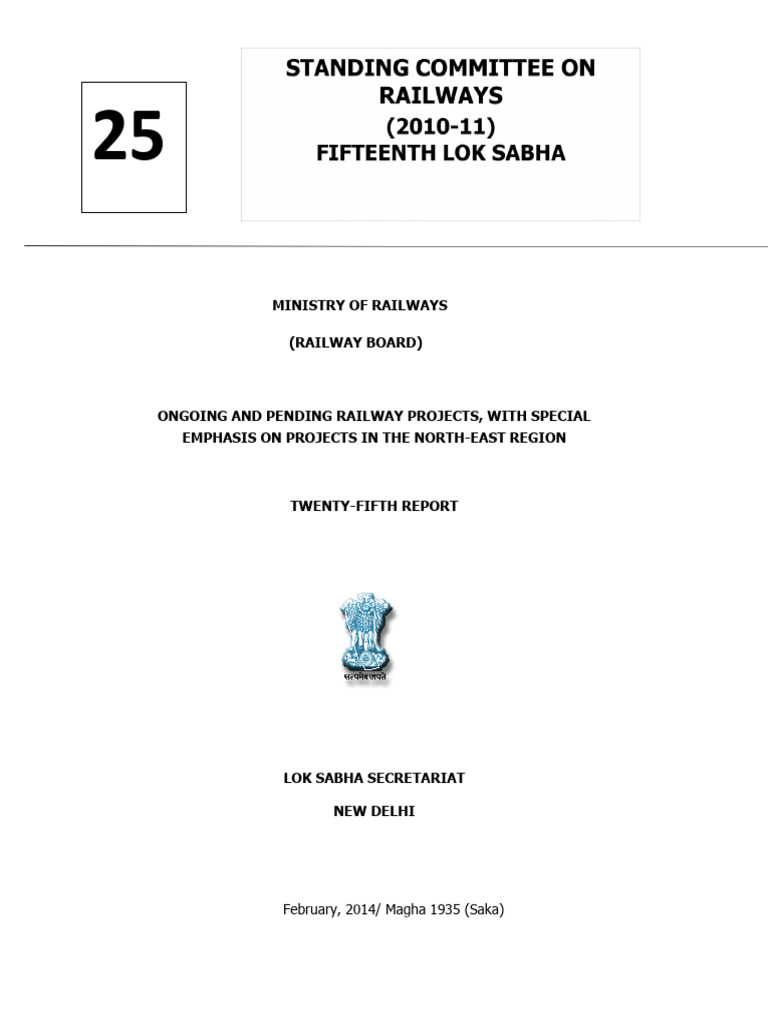Ongoing Railway Projects in Northeast | PDF | Rail Transport | Train