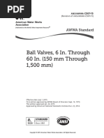 AWWA C512-15 Air-Release, Air-Vacuum and Combination Air Valves For ...