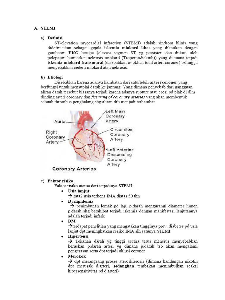 STEMI Dan NSTEMI | PDF