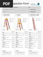 Machine Safety Inspection Checklist | PDF | Safety
