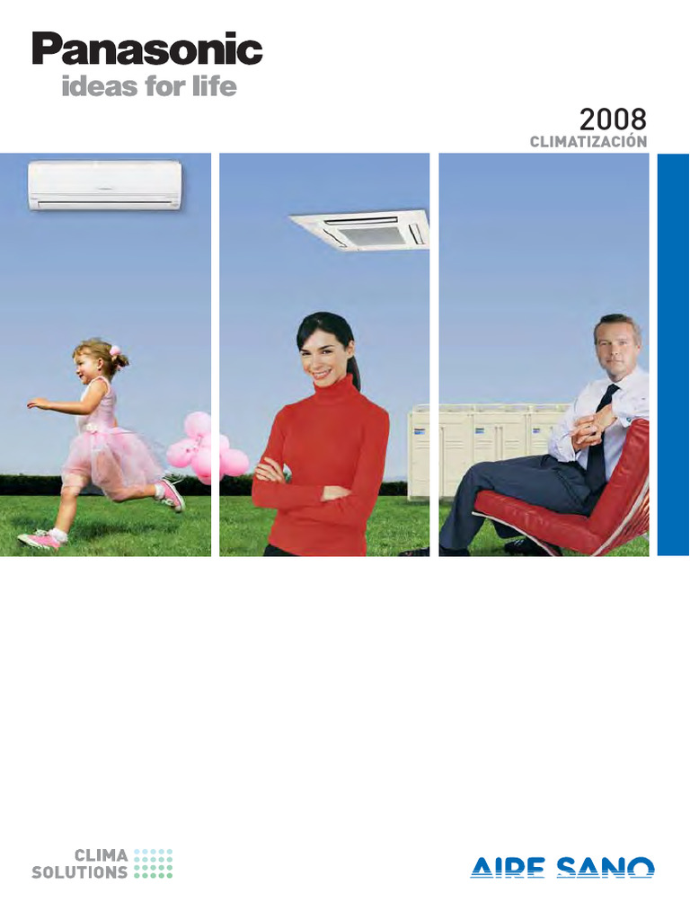 Climatización Doméstica Panasonic 2008 | PDF | Uso eficiente de energía ...