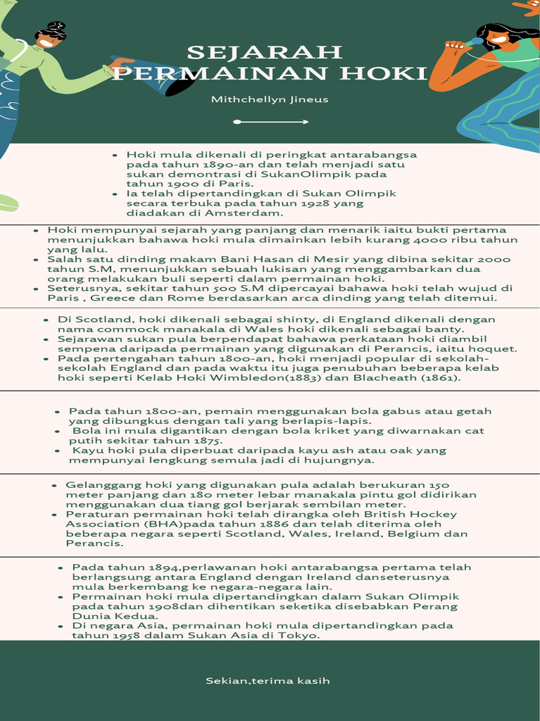Sejarah Permainan Hoki | PDF