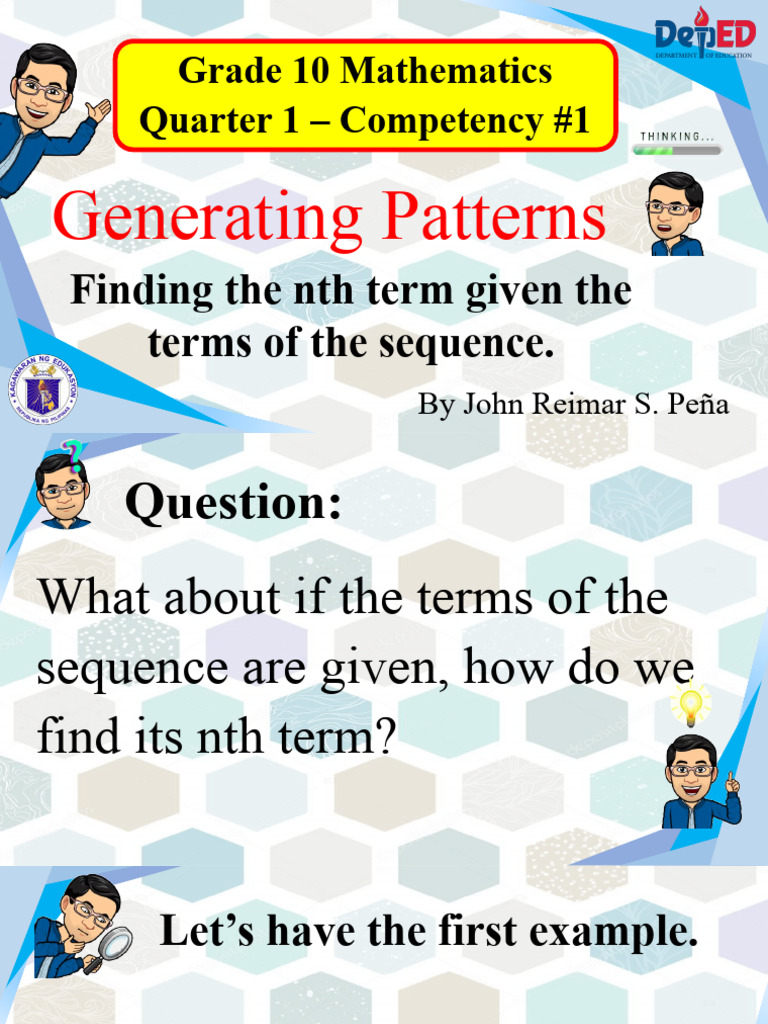 Generating Patterns Part 3 | PDF | Mathematics | Mathematical Analysis